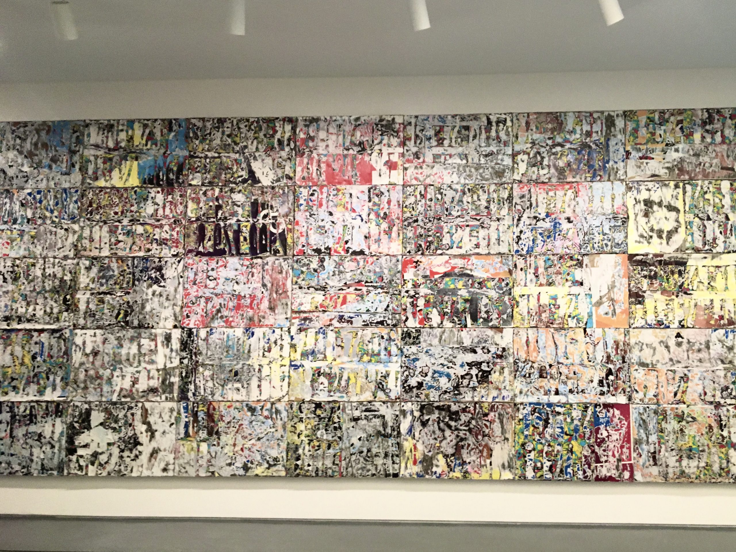 meet me at the mark bradford paintings - Art and Library